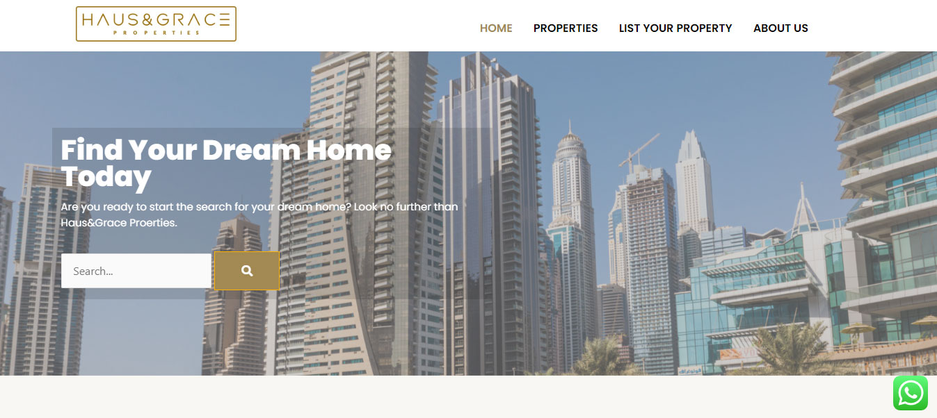 Website Design Company for Real Estate Agency Dubai : Website ...